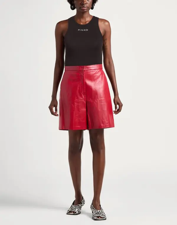 Pinko Ribbed Cotton-elastane Tank Top
