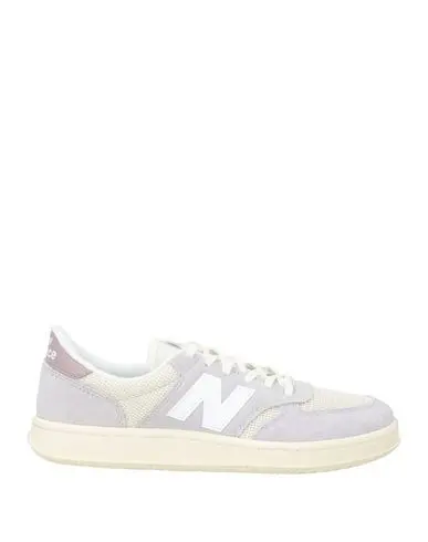 NEW BALANCE T500 Sneakers Size Leather, Textile Fibers - Off White