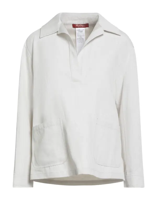 Max Mara Light Cotton And Linen Top
