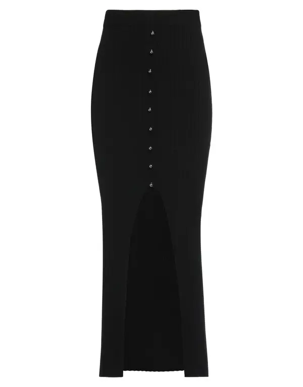 DONDUP Ribbed Knit Maxi Skirt
