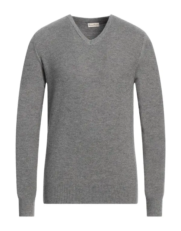 CASHMERE COMPANY Knitted Sweater - Grey