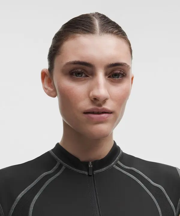 Lululemon Everlux Panelled Short-sleeve Shirt - Black
