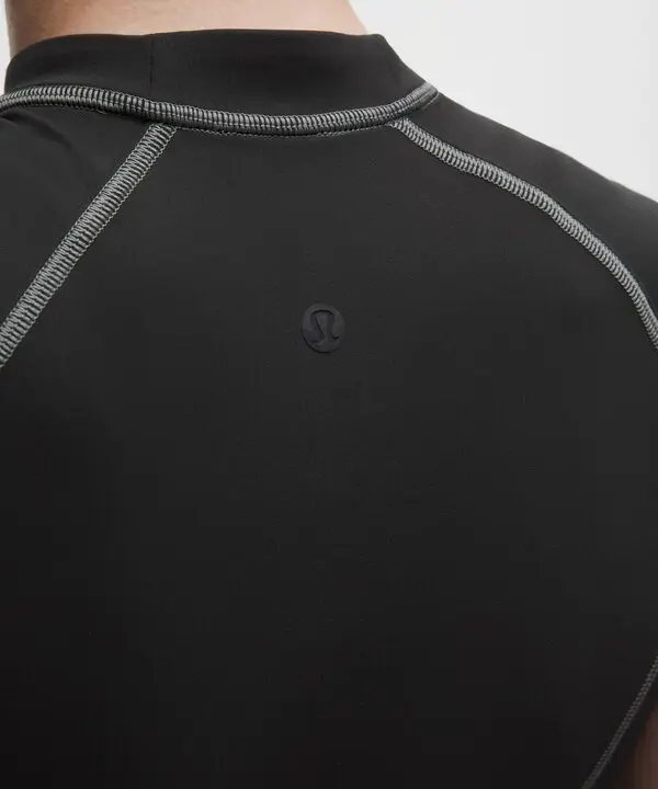 Lululemon Everlux Panelled Short-sleeve Shirt - Black