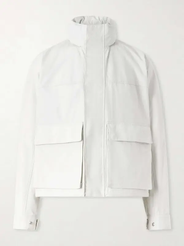 LEMAIRE Ventile® Cotton Hooded Jacket - White