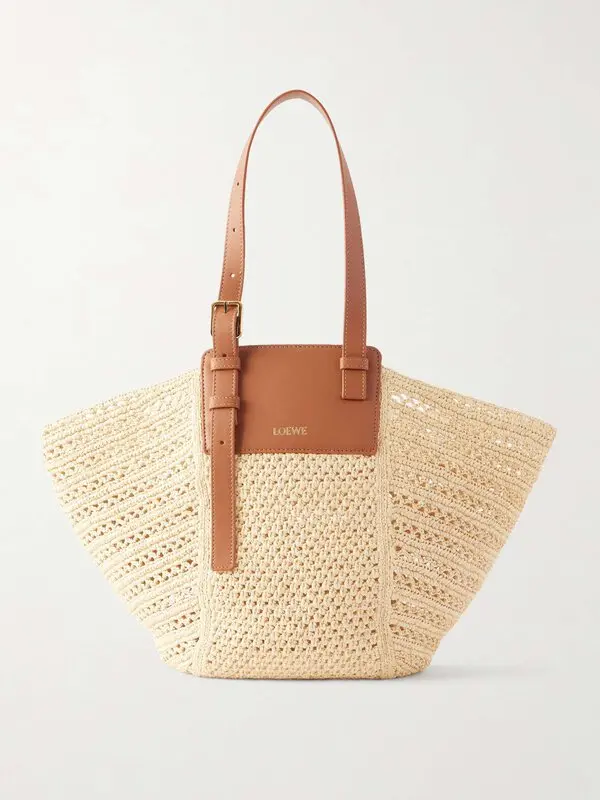 Loewe Hammock Cabas Raffia Tote - Neutral