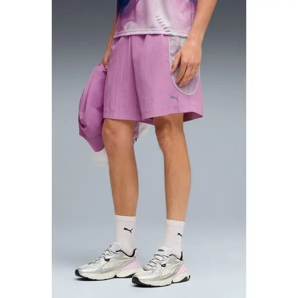 PUMA Tech-x Relaxed Shorts - Mauve Pop