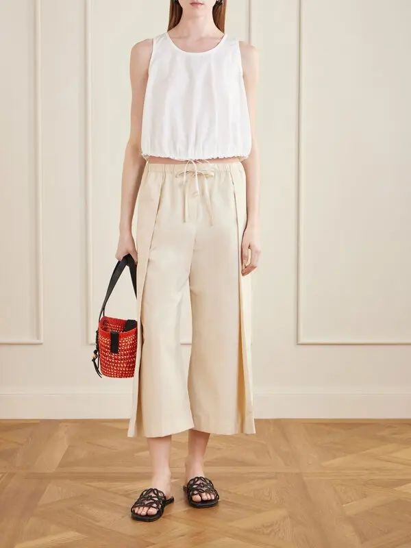 Loewe Paula's Ibiza Cropped Wide-leg Pants