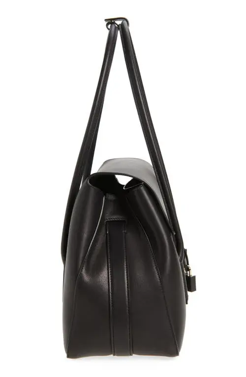 TOM FORD Medium Leather Shoulder Bag - Black