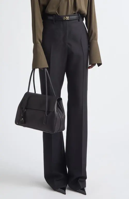 TOM FORD Medium Leather Shoulder Bag - Black
