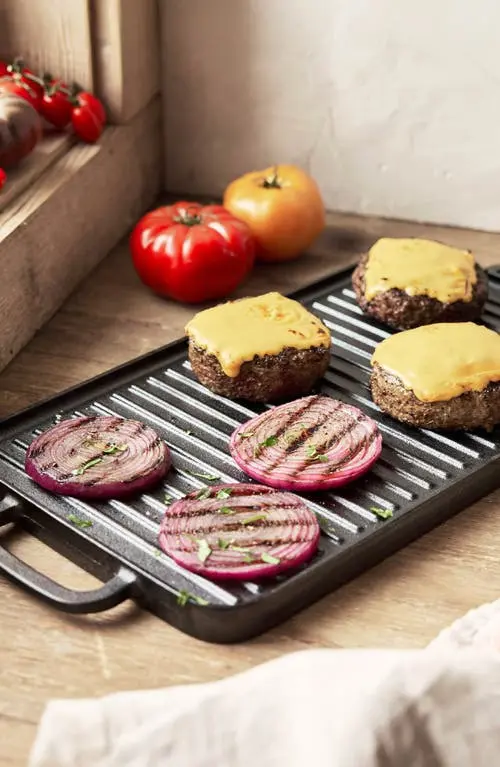 GREENPAN X Bobby Flay Reversible Cast Iron Grill & Griddle