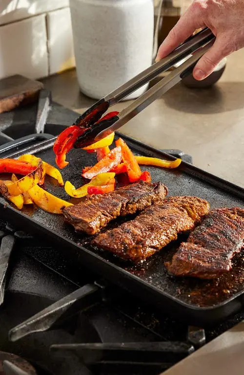 GREENPAN X Bobby Flay Reversible Cast Iron Grill & Griddle