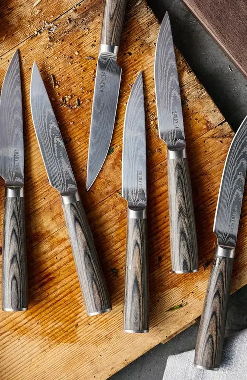 GREENPAN X Bobby Flay Stainless Steel 6-piece Steak Knife Set