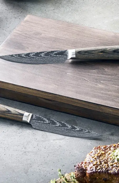 GREENPAN X Bobby Flay Stainless Steel 6-piece Steak Knife Set