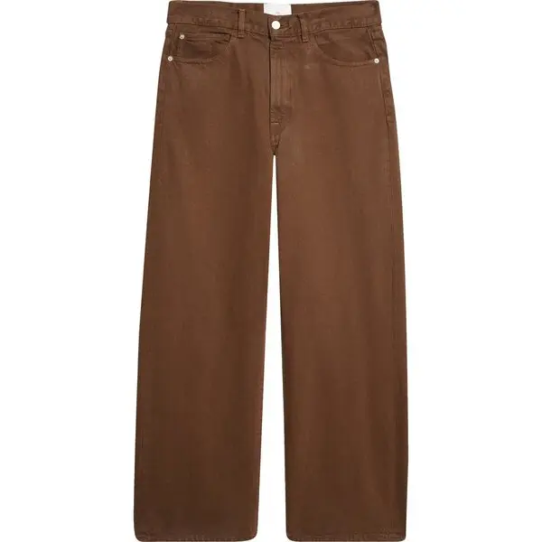 THE ELDER STATESMAN Hunter Baggy Jeans - Wenge