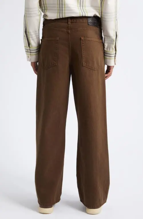 THE ELDER STATESMAN Hunter Baggy Jeans - Wenge
