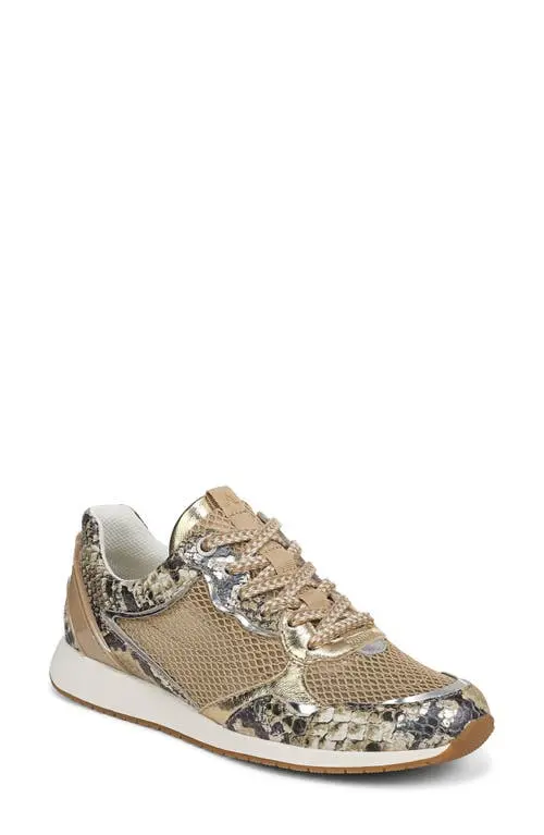 Naturalizer Low-profile Lace-up Sneakers - Dark Gold