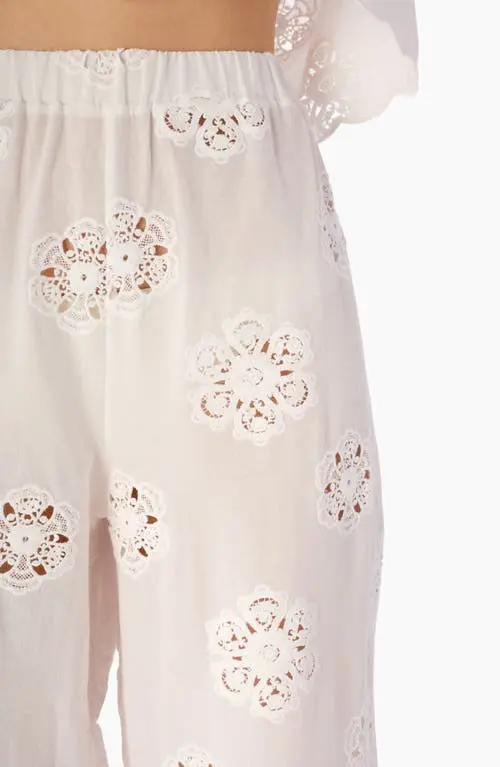 Cami Nyc Tiago Floral Embroidered Pants