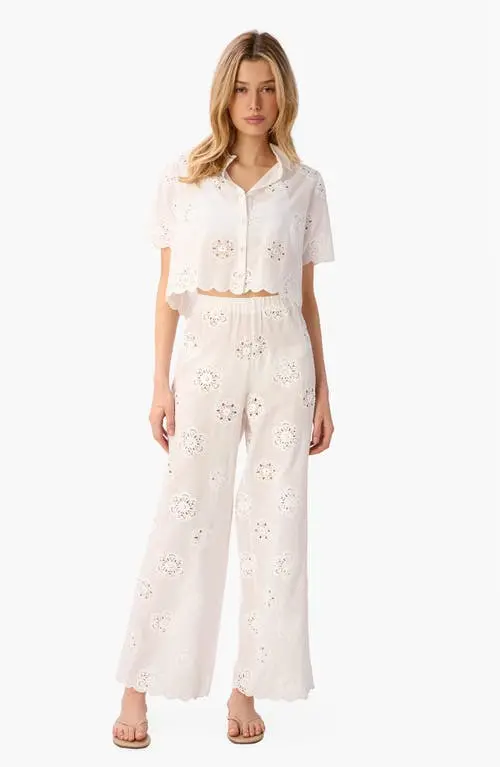 Cami Nyc Tiago Floral Embroidered Pants