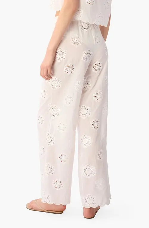 Cami Nyc Tiago Floral Embroidered Pants