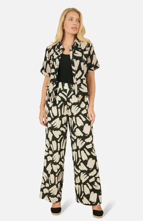 YUMI Printed Relaxed Fit Shirt