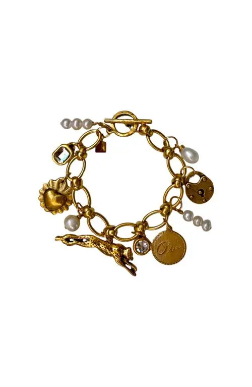 SCCOLLECTION Lola Charm Bracelet - Gold
