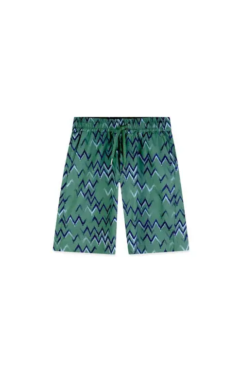 LANVIN Poplin Bermuda Shorts - Jade