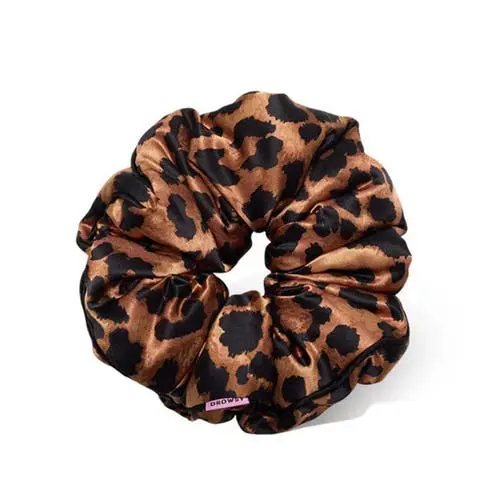 DROWSY Silk Padded Scrunchie - Wild Things