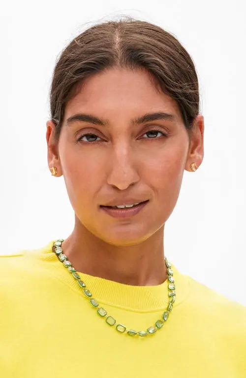 Clare V. Bijoux Stone Necklace