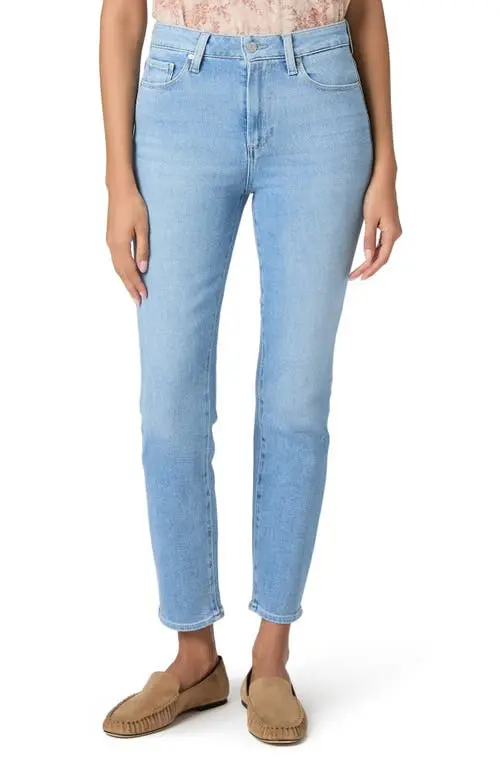 Paige Gemma High-waist Crop Cigarette Jeans - Vail