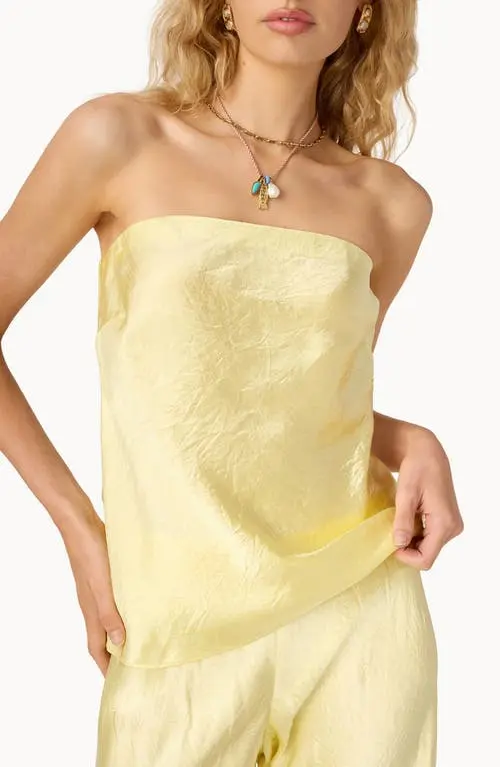 Cami Nyc Palma Strapless Top - Buttercup