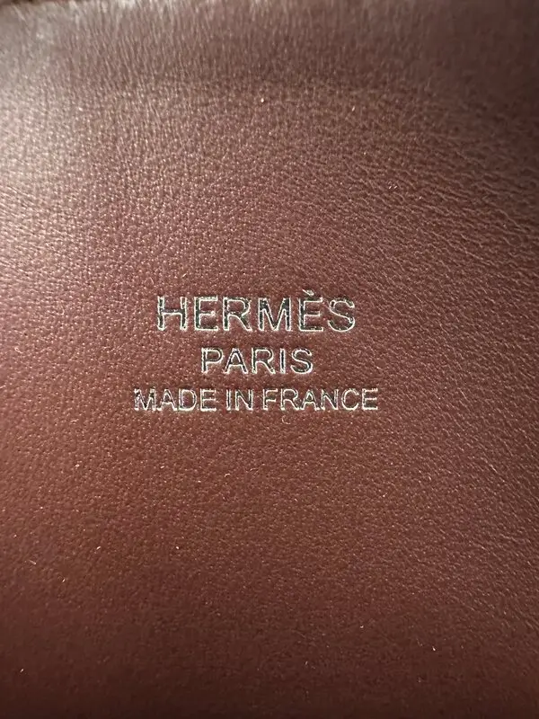 Hermès Bolide Chamkila Goatskin With Palladium Hardware - Red