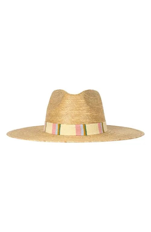 SUNSHINE TIENDA Mariella Palm Sunhat - Beige Multi