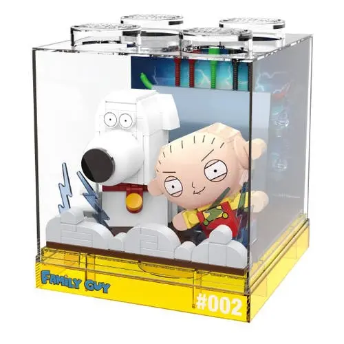 BRICKCRAFT Family Guy Stewie And Brian Box! #002 Building Set