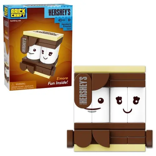 BRICKCRAFT Hershey's S'mores Building Set By - Yellow