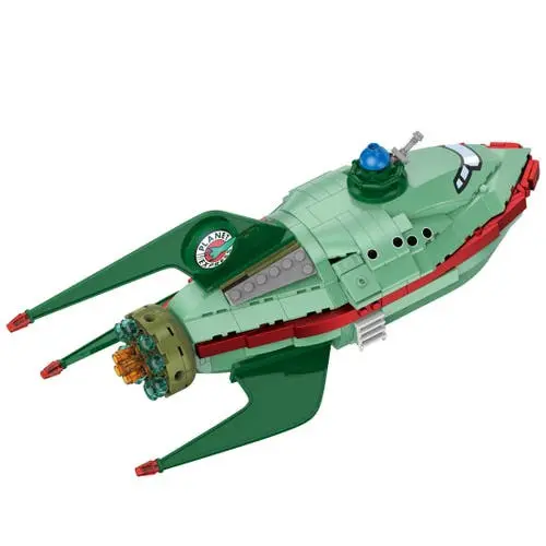 BRICKCRAFT Futurama Planet Express Ship Building Set