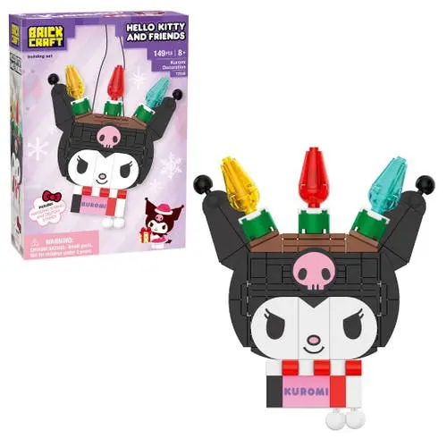 BRICKCRAFT Hello Kitty Kuromi Decoration Building Set
