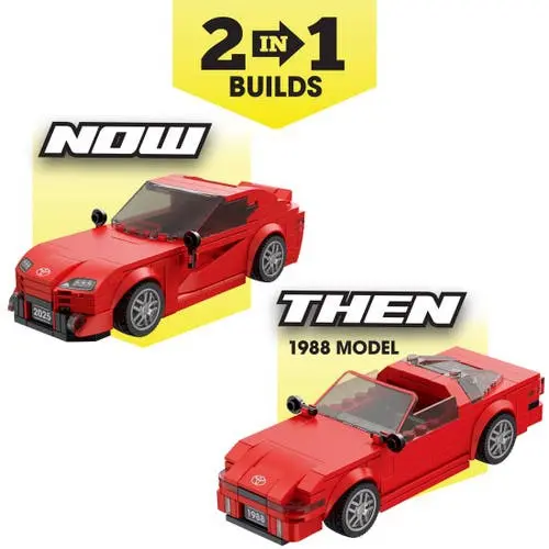 BRICKCRAFT Toyota Supra Building Set