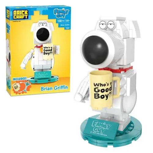 BRICKCRAFT Family Guy Brian Griffin Building Set