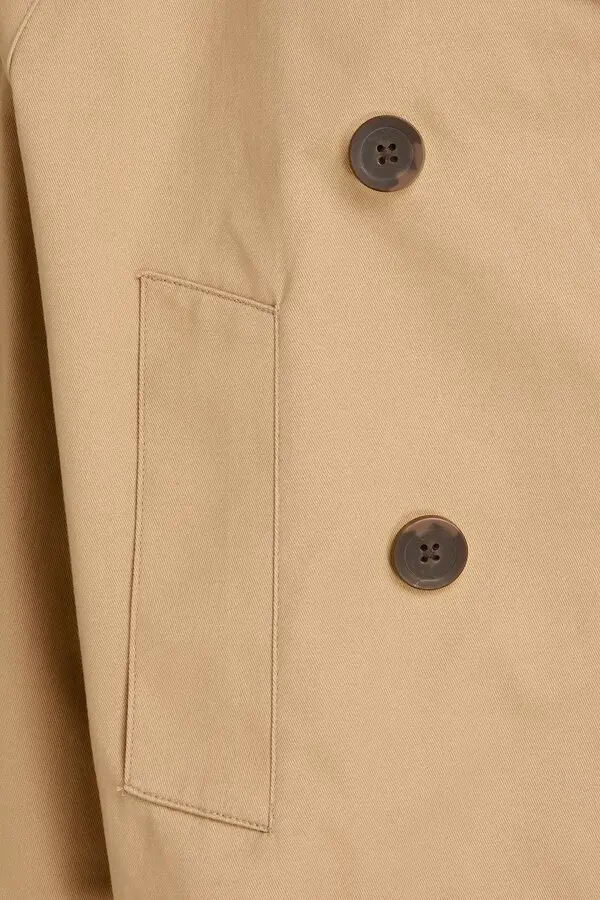 Rag & Bone Talia Cropped Cotton-gabardine Jacket