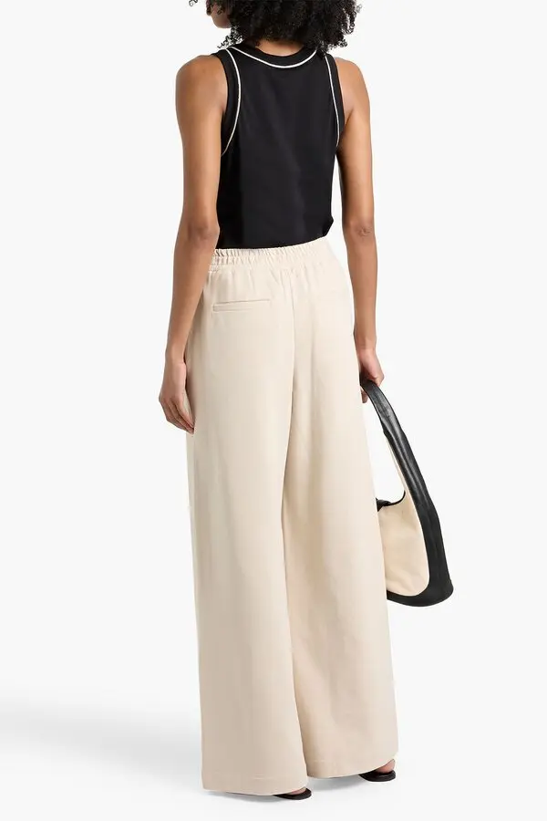 Brunello Cucinelli Cotton-jersey Track Pants