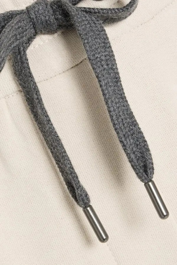 Brunello Cucinelli Cotton-jersey Track Pants