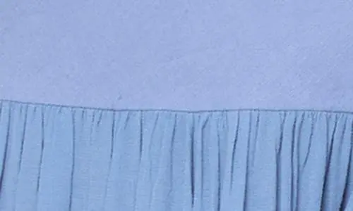 L*Space Cotton & Linen Blend Maxi Sundress - Chambray