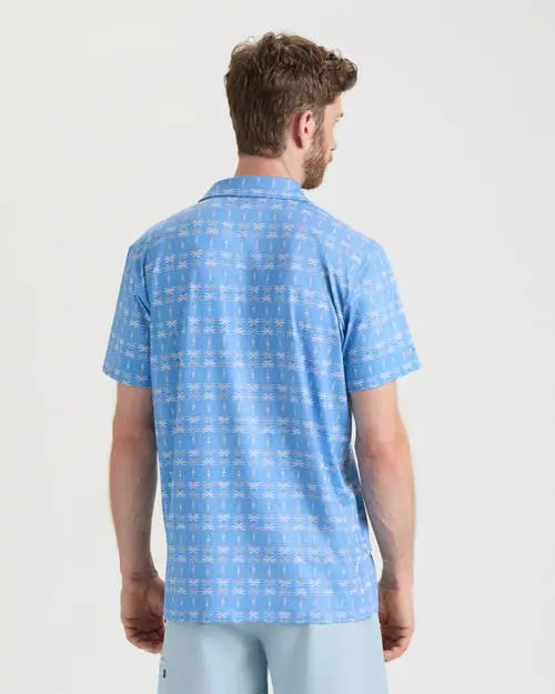 SALT LIFE Mirrored Grove Slx Performance Polo