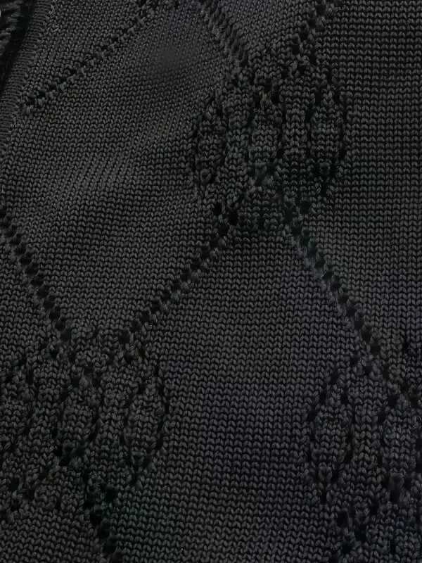 Hermès 2010s H-lift Crew-neck Cardigan