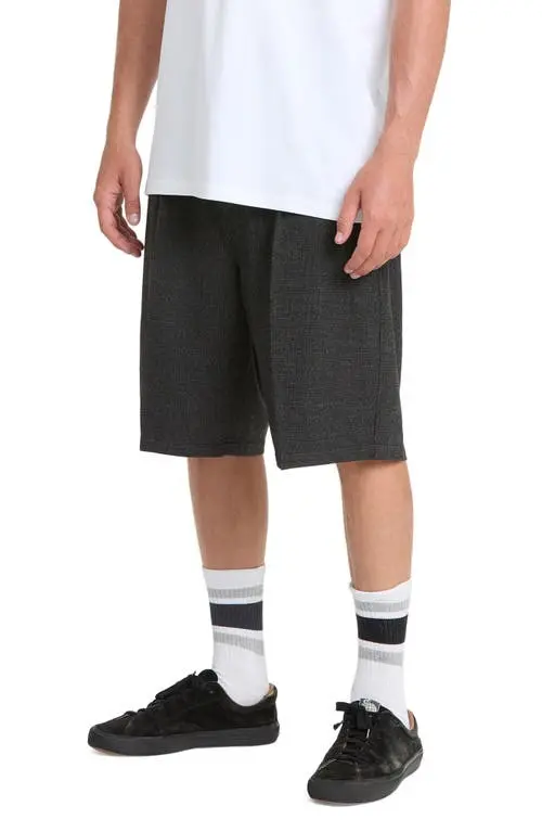 Quiksilver Gilroy Glen Check Pleated Shorts