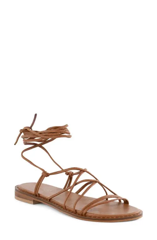 Seychelles Lighthouse Ankle Wrap Sandal - Tan