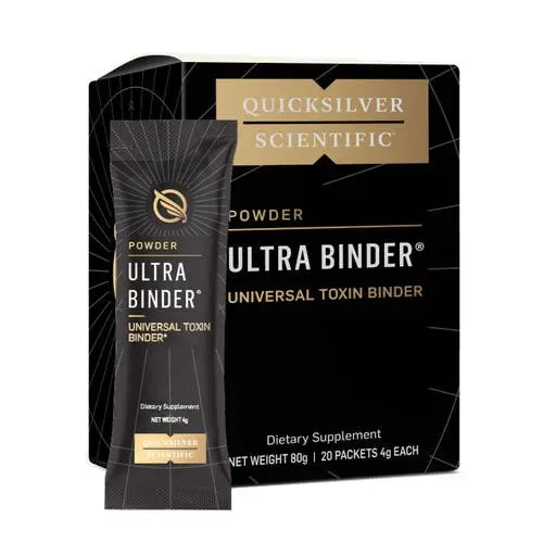 QUICKSILVER SCIENTIFIC Ultra Binder Bentonite Clay Zeolite And Charcoal Supplement - None