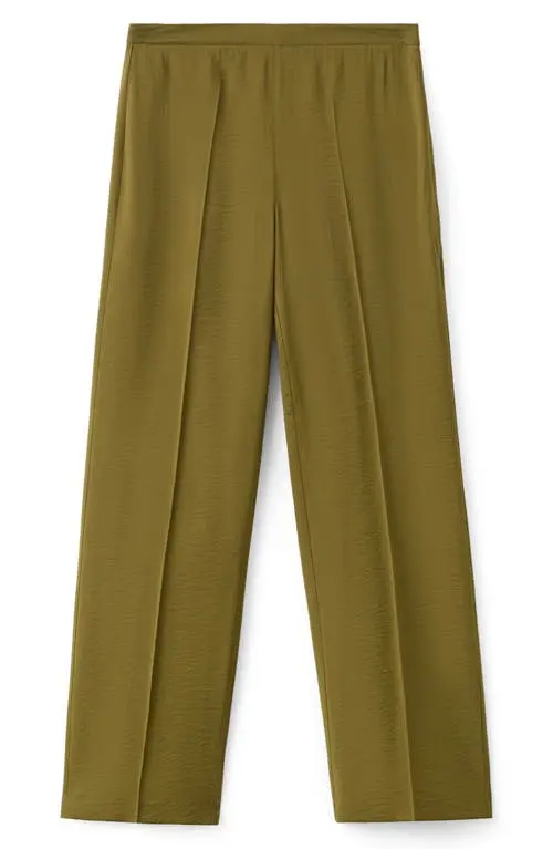 Mango Mid-rise Straight Leg Trousers