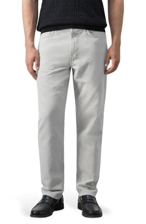 Mango Lori Tapered Jeans - Ice Grey