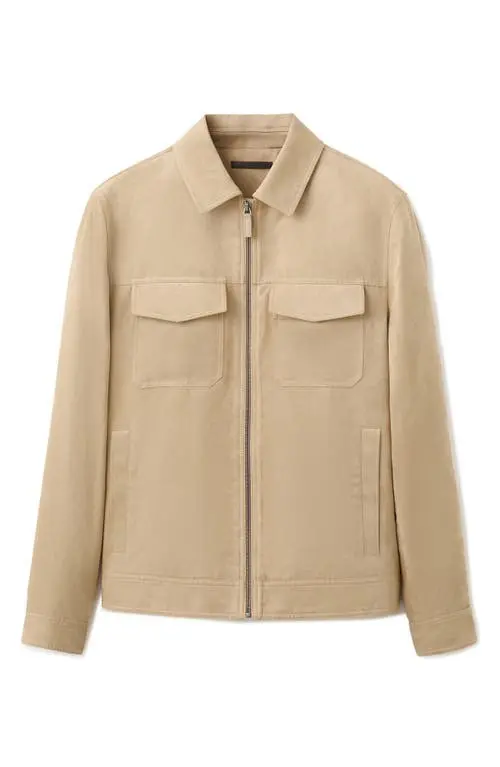 Mango Faux Suede Jacket